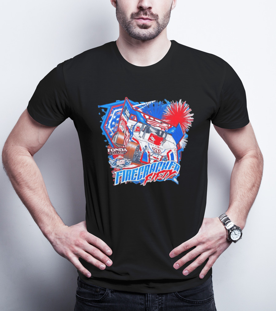 Firecracker Fifty 2026 Bob Hilbert Super Series Fonda Speedway Racing T-Shirt