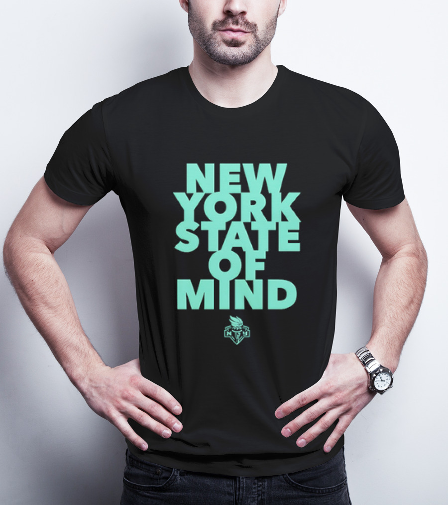 New York State Of Mind WNBA Liberty Basketball T-Shirt