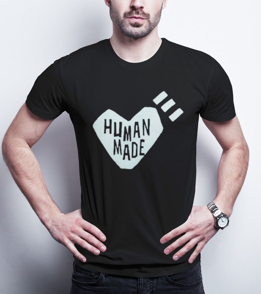 Ningensei Aizome Heart Human Made T-Shirt