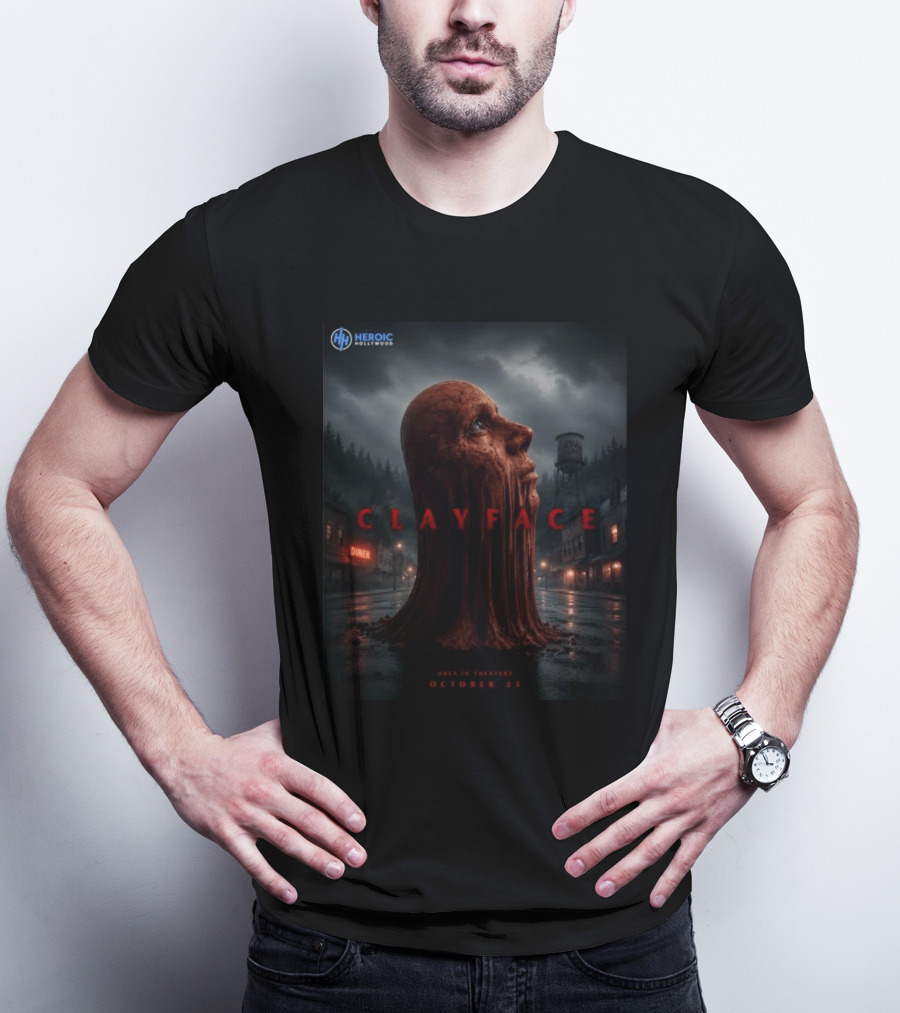 Heroic Hollywood Clayface Only In Theaters October 23 T-Shirt