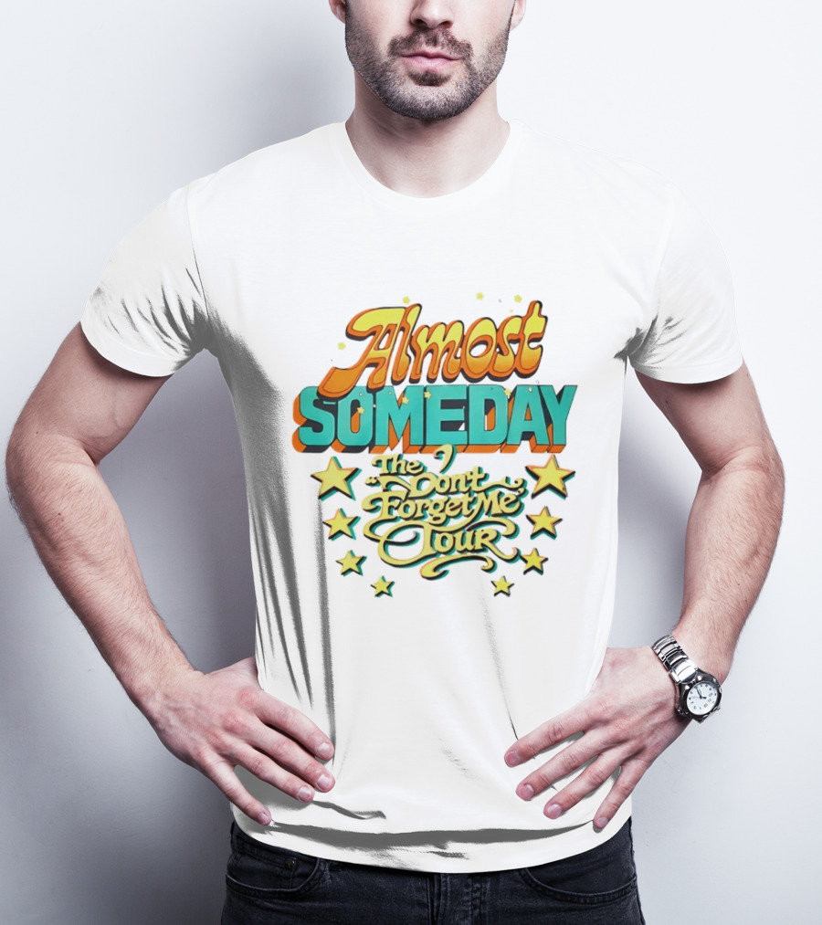 Almost Someday The Don't Forget Me Tour Stars T-Shirt