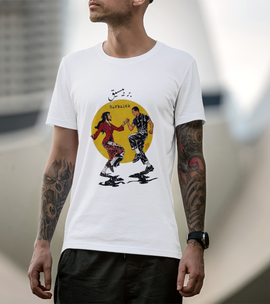 Berbisik Bayangan Burbulek Dancing Couple T-Shirt