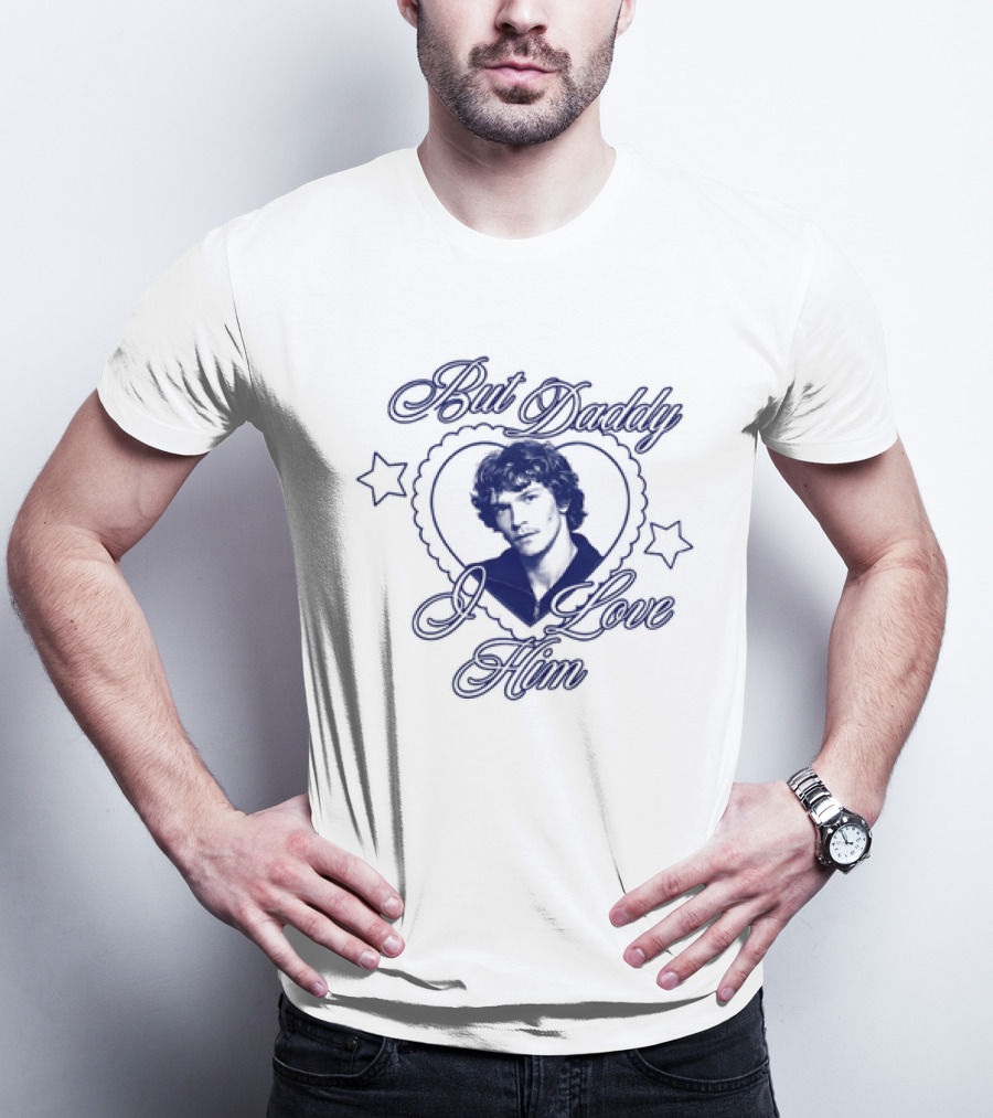 Matty Healy But Daddy I Love Him Heart Stars T-Shirt