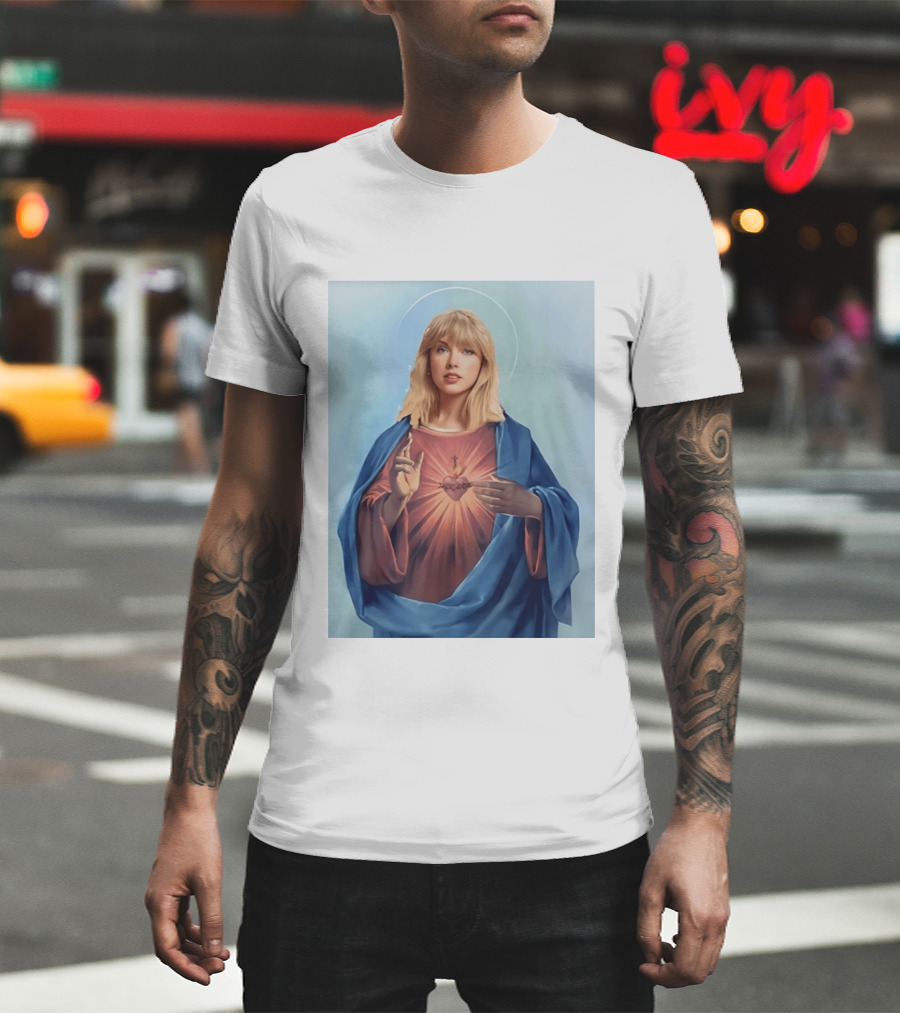Taylor Sacred Heart Jesus Christ Pop Culture T-Shirt