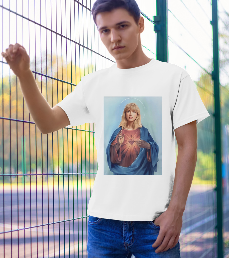 Taylor Sacred Heart Jesus Christ Pop Culture T-Shirt