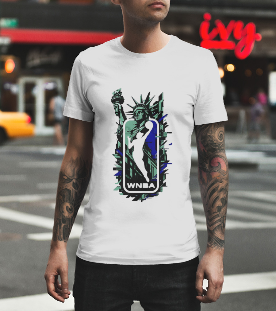 New York Liberty Statue Liberty Crown 2026 T-Shirt