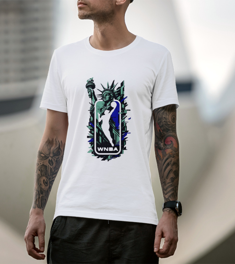 New York Liberty Statue Liberty Crown 2026 T-Shirt
