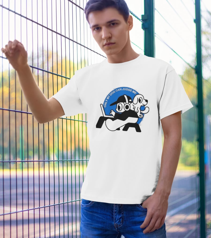 Only My Dog Can Judge Me Laptop User Headphones Gamer T-Shirt
