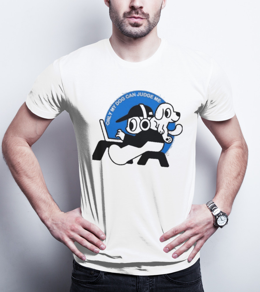 Only My Dog Can Judge Me Laptop User Headphones Gamer T-Shirt
