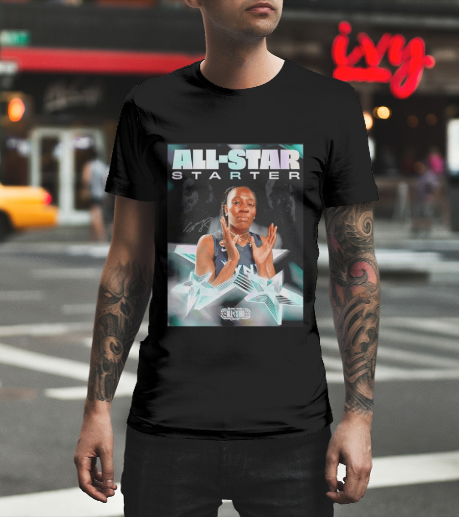 WNBA Minnesota Lynx All Star Starter Basketball Player T-Shirt