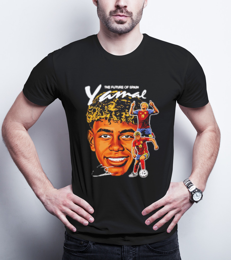 Lamine Yamal The Future Of Spain National Team Soccer Star T-Shirt