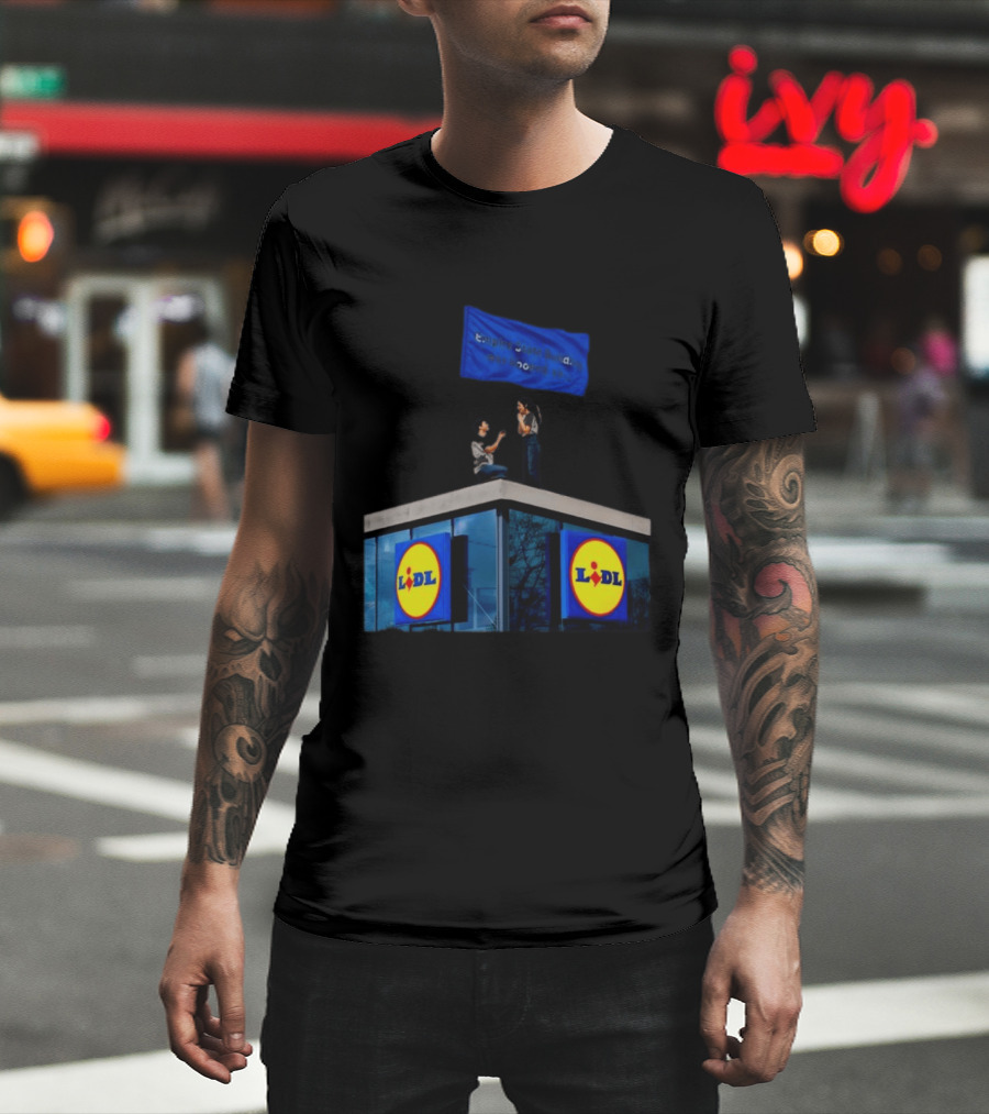 Lidl Empire State Building Was Booked Proposal T-Shirt
