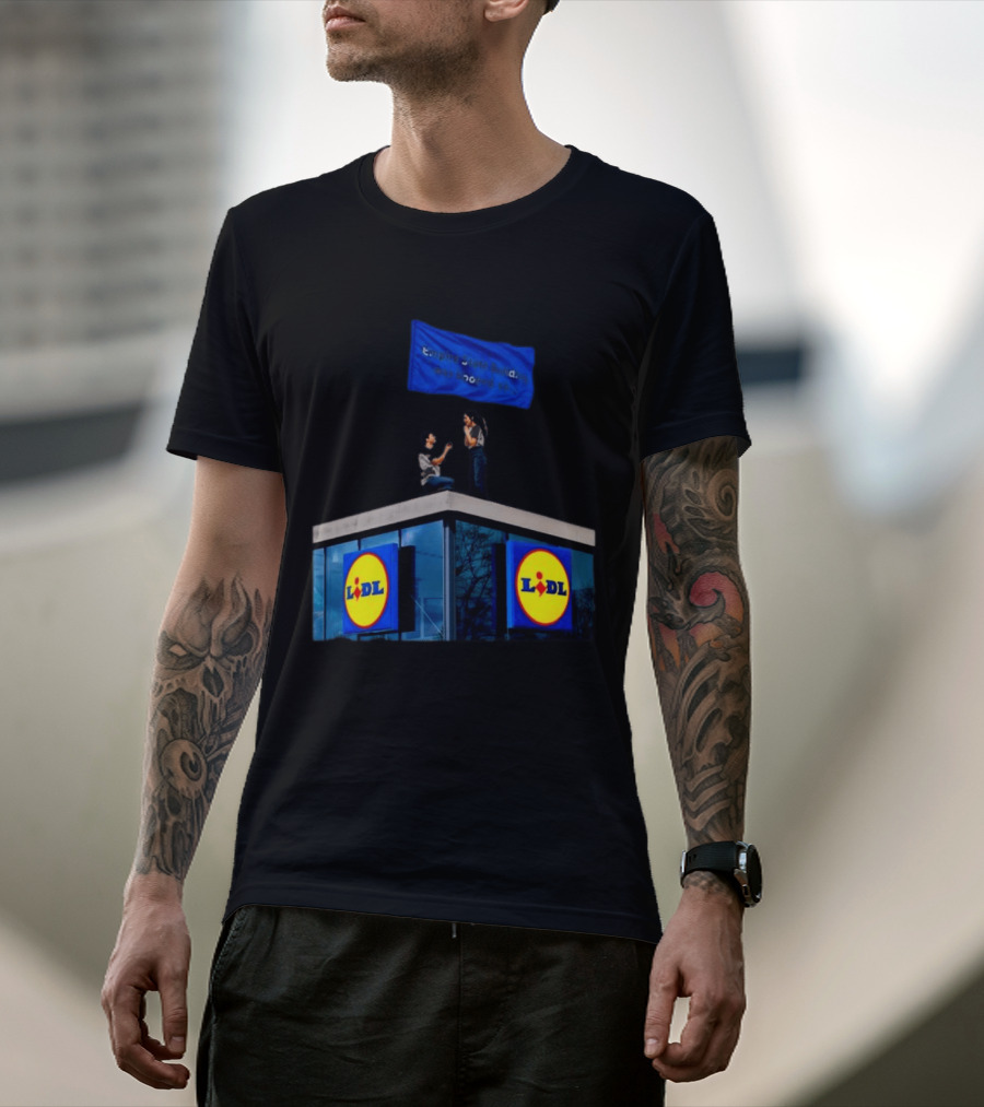 Lidl Empire State Building Was Booked Proposal T-Shirt