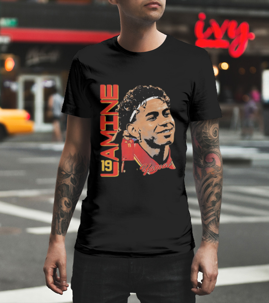 Lamine Yamal 19 Spain National Football Team T-Shirt