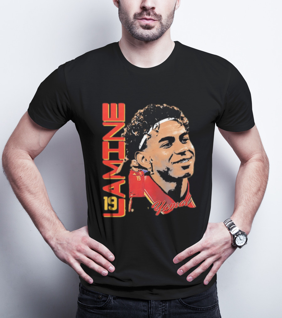 Lamine Yamal 19 Spain National Football Team T-Shirt