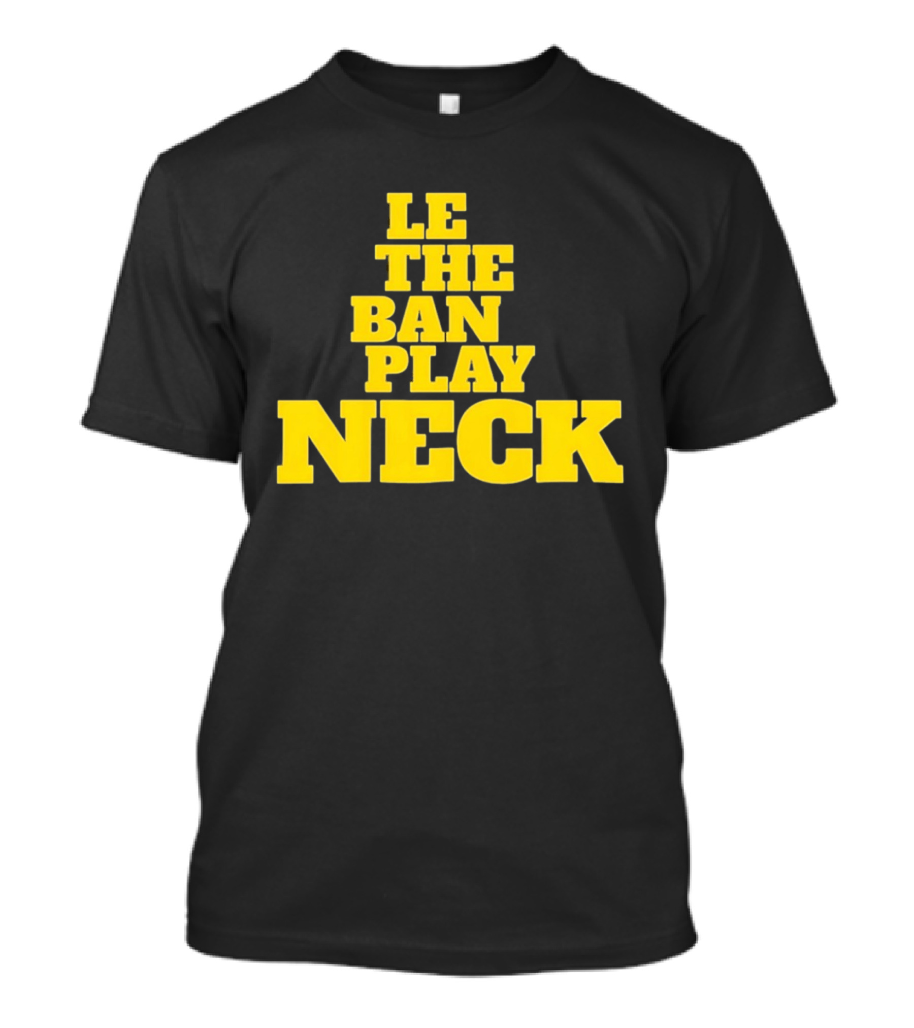 Tiger Nation Let The Band Play Neck LSU T-Shirt