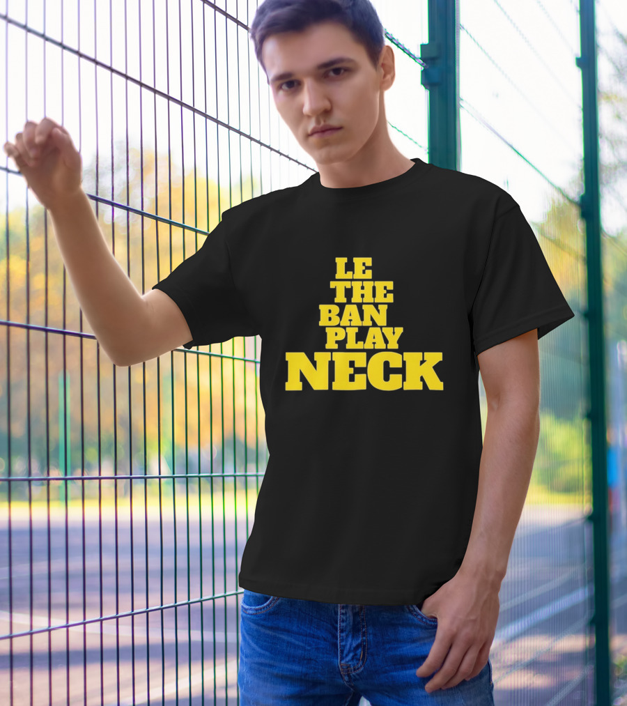 Tiger Nation Let The Band Play Neck LSU T-Shirt