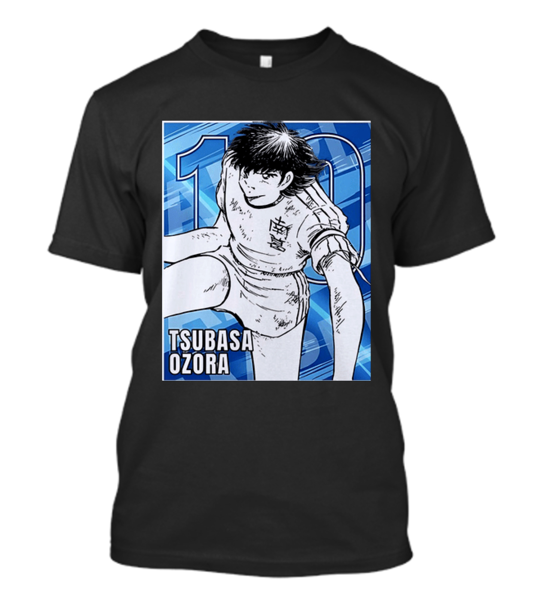 Tsubasa Ozora Nankatsu 10 Captain Tsubasa Anime Manga Series T-Shirt