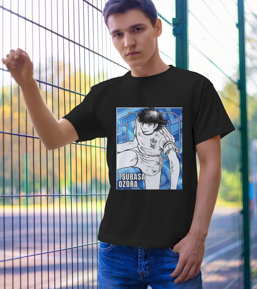 Tsubasa Ozora Nankatsu 10 Captain Tsubasa Anime Manga Series T-Shirt