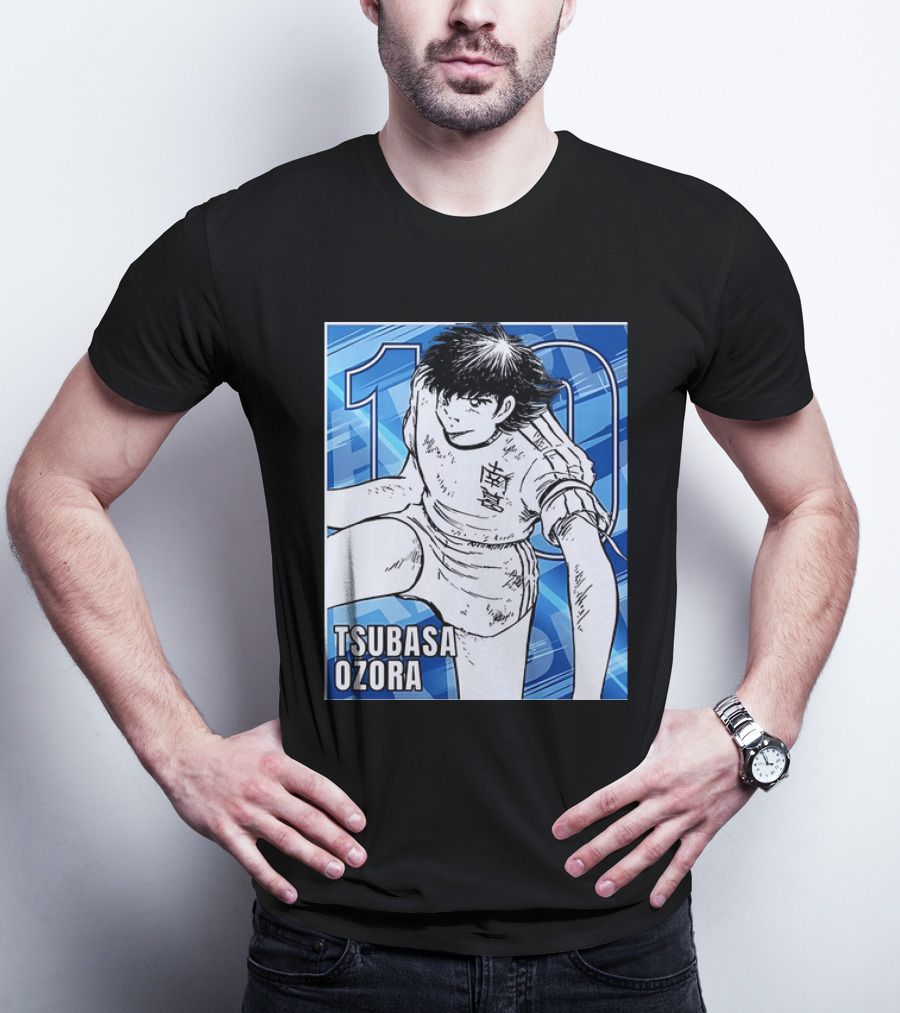 Tsubasa Ozora Nankatsu 10 Captain Tsubasa Anime Manga Series T-Shirt