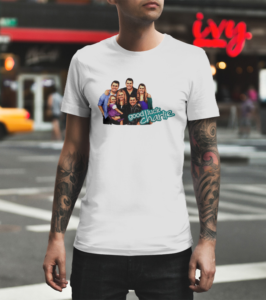Good Luck Charlie Charlie Kirk Disney Channel T-Shirt