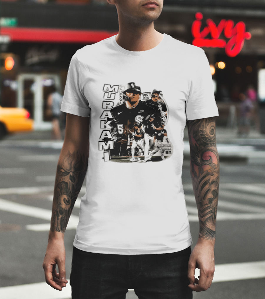 Munetaka Murakami Chicago White Sox Win Player Number 5 MLB T-Shirt