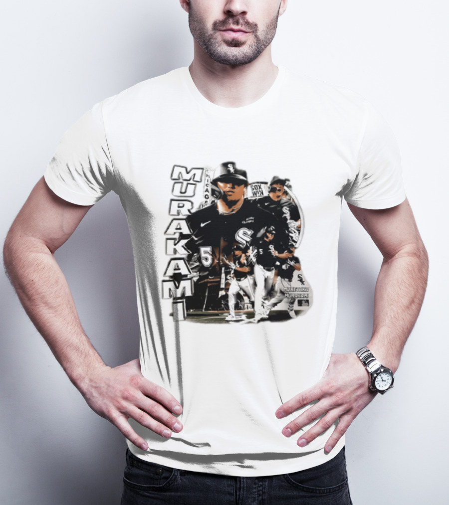 Munetaka Murakami Chicago White Sox Win Player Number 5 MLB T-Shirt