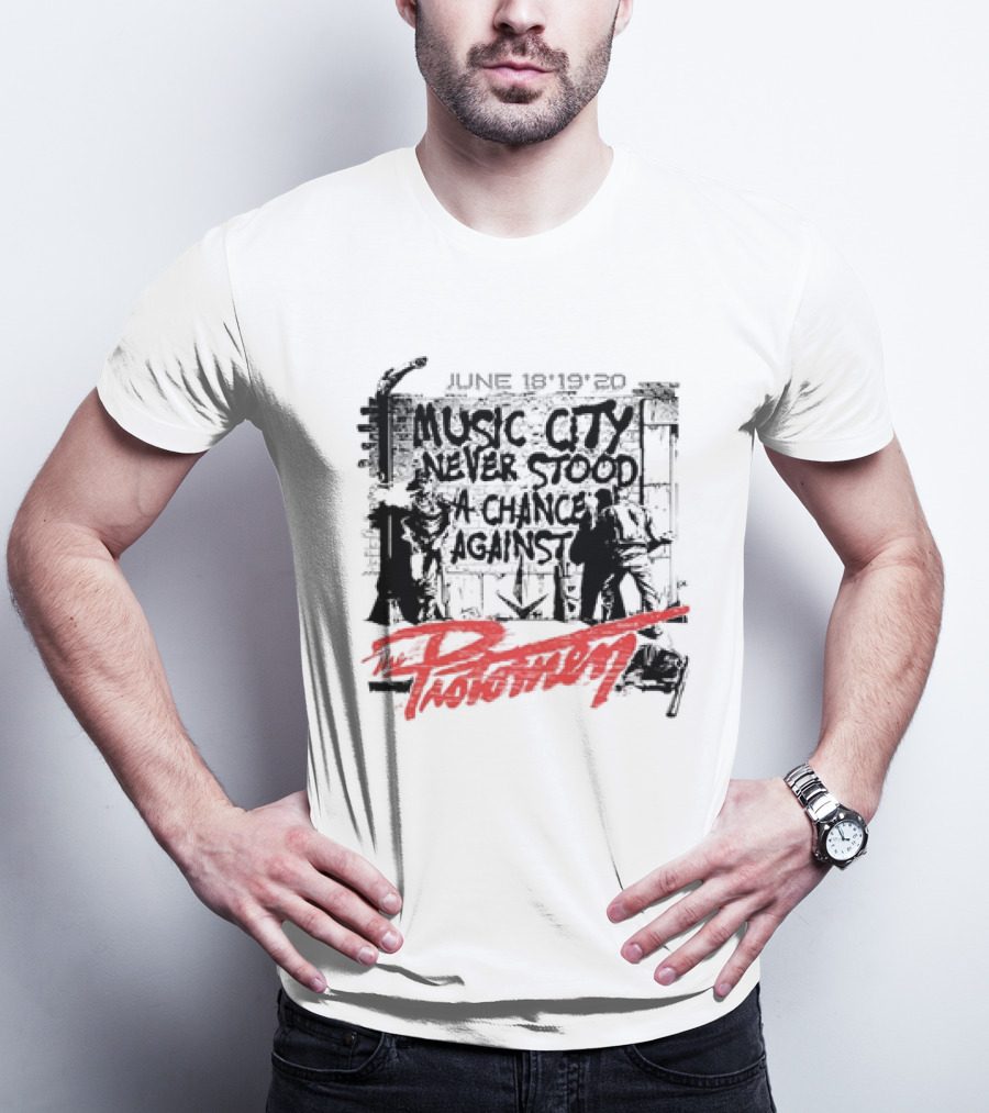 Music City Never Stood A Chance Against The Protomen June 18 19 20 Event T-Shirt