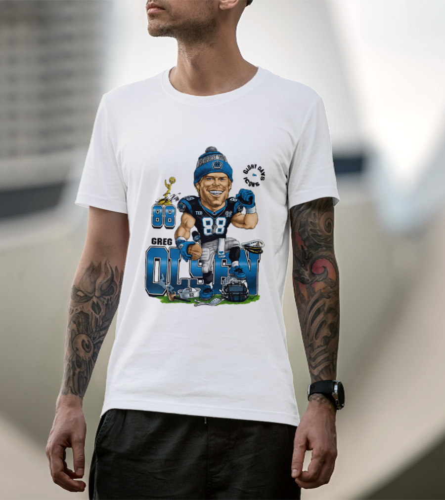 Greg Olsen Glory Days 88 Rehrest Sports T-Shirt