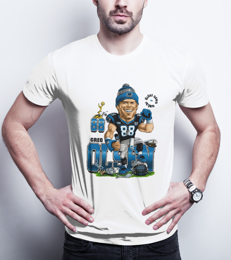 Greg Olsen Glory Days 88 Rehrest Sports T-Shirt