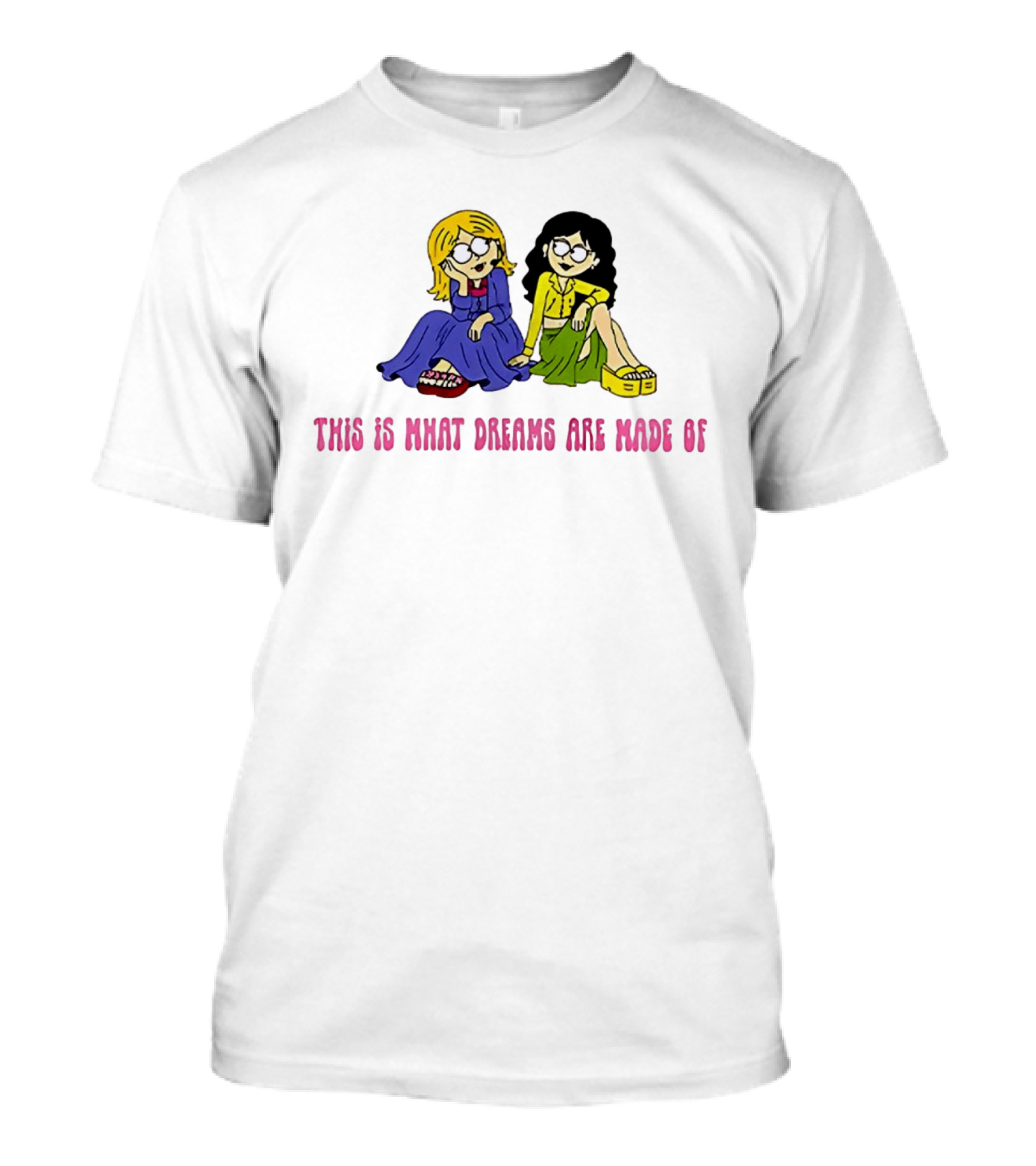 This Is What Dreams Are Made Of Lizzie McGuire Cartoon Characters T-Shirt