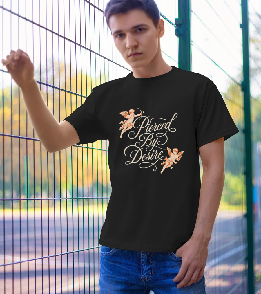 Pierced By Desire Cupid Angels T-Shirt