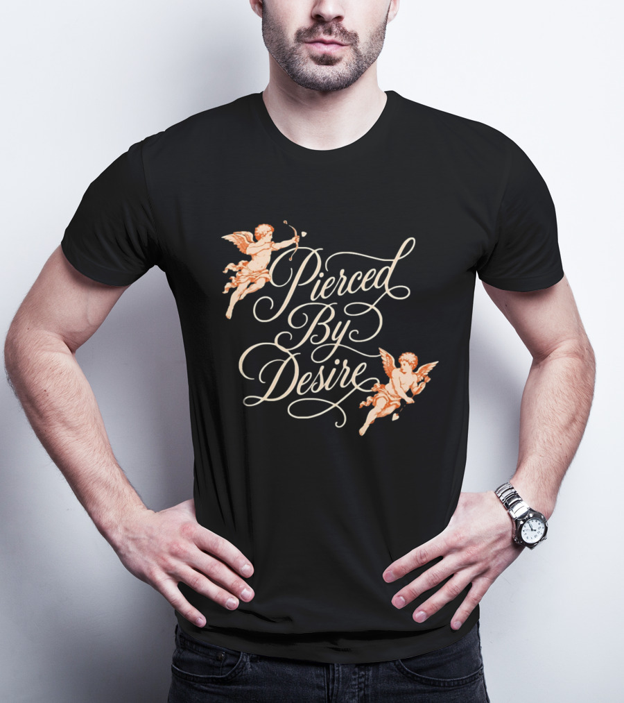Pierced By Desire Cupid Angels T-Shirt