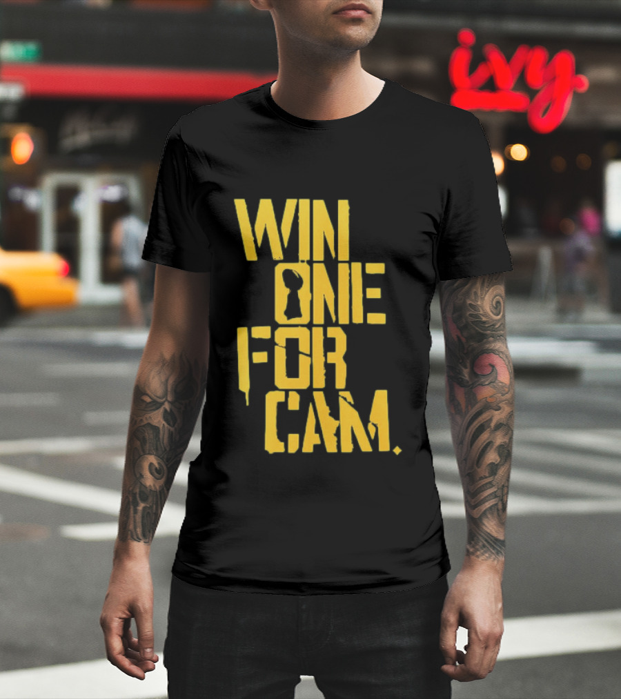 Pittsburgh Steelers Win One For Cam T-Shirt