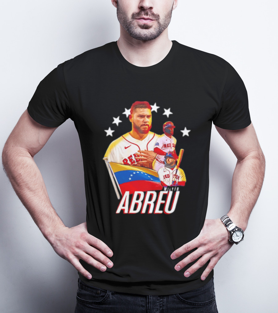 Wilyer Abreu Red Sox Venezuelan Baseball Star T-Shirt