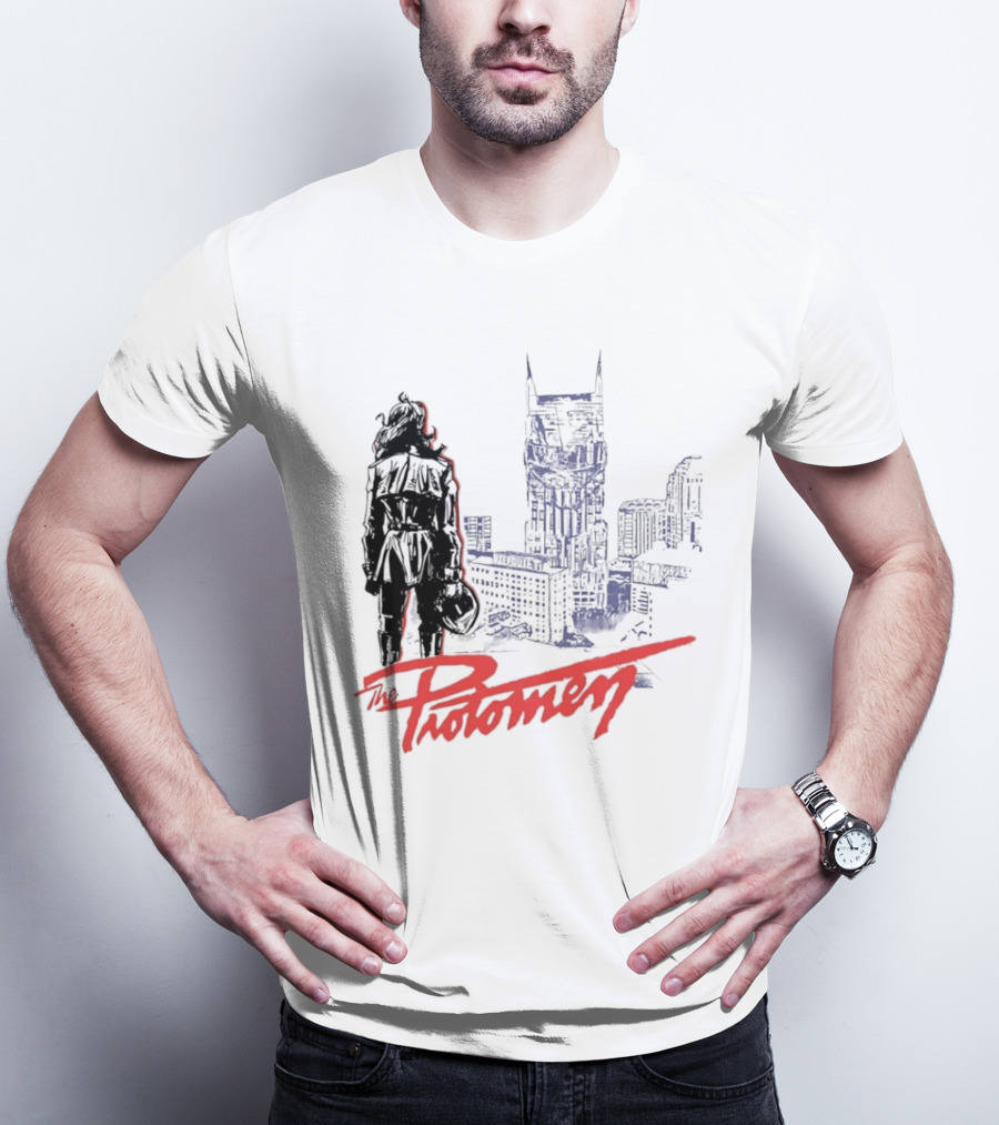 The Protomen Nashville Skyline Synthwave Rock Opera T-Shirt