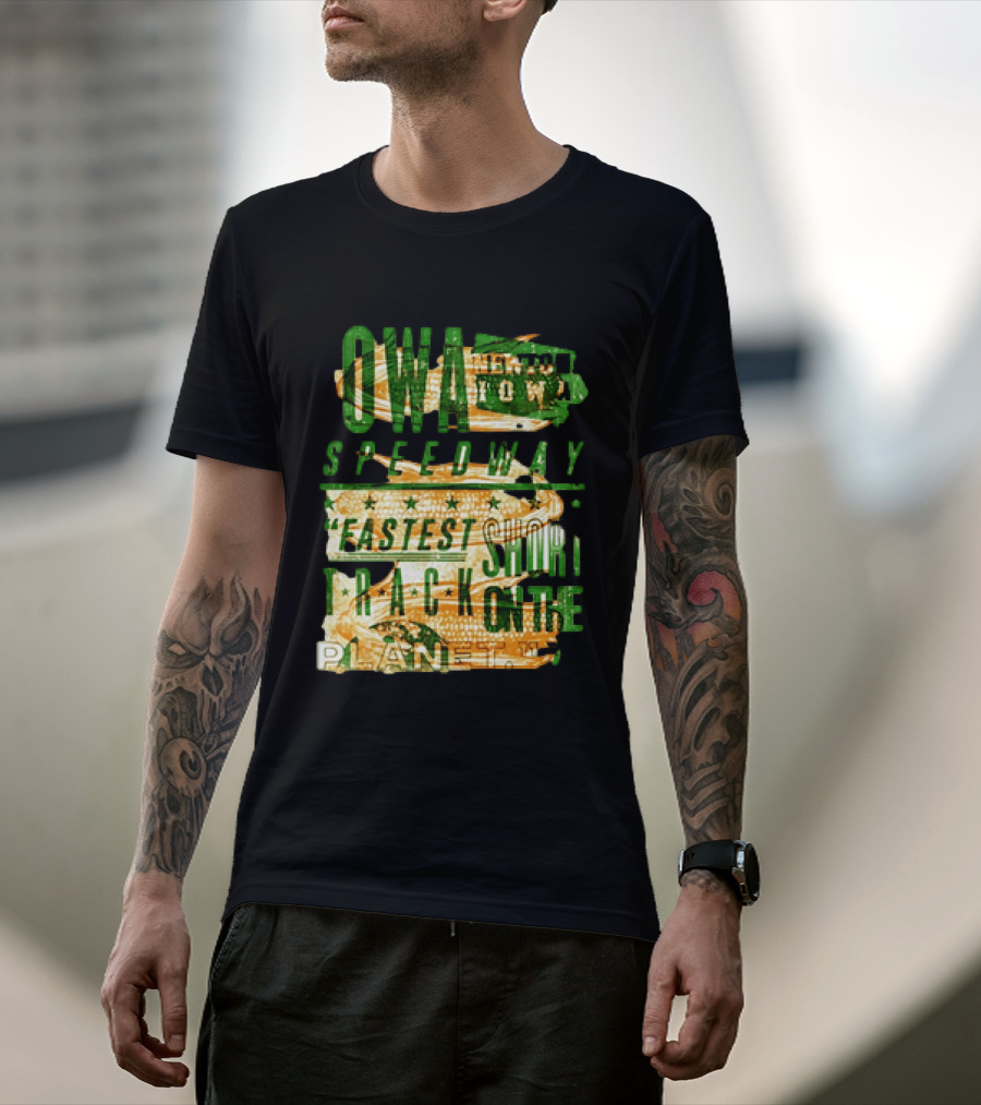 Iowa Speedway Fastest Short Track On The Planet Racing 2026 T-Shirt