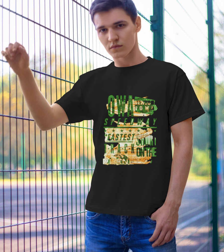 Iowa Speedway Fastest Short Track On The Planet Racing 2026 T-Shirt