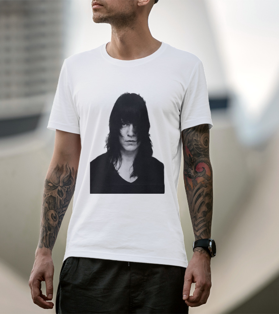 Adam Savage Keren Ann Black And White T-Shirt