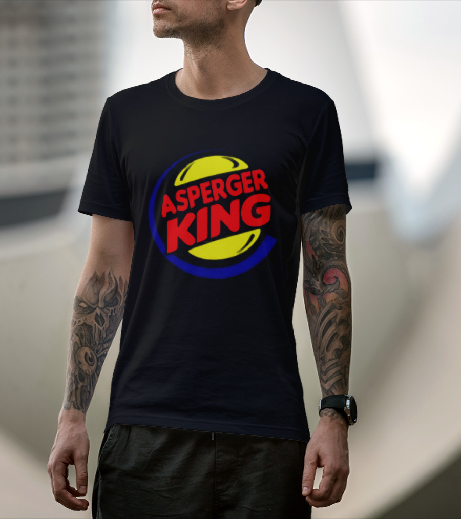 Asperger King Inspired Burger King T-Shirt