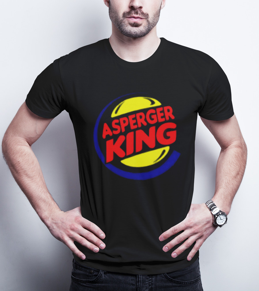 Asperger King Inspired Burger King T-Shirt