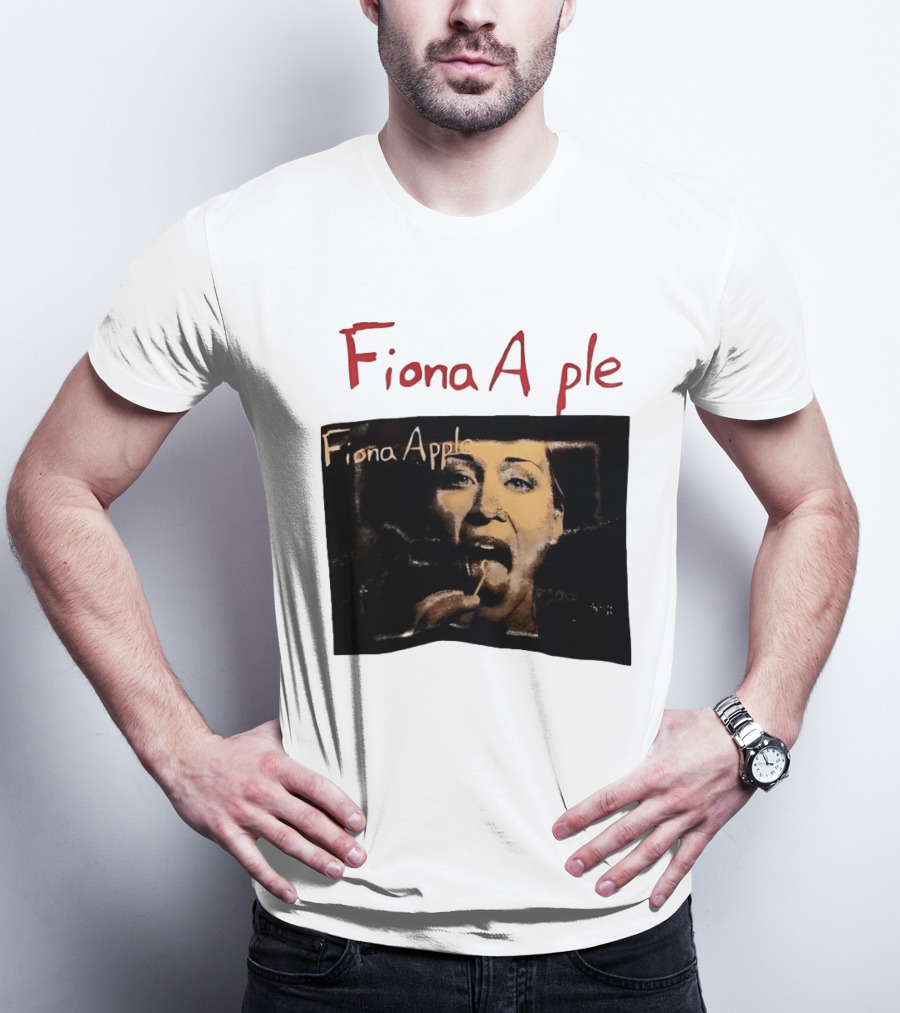 Fiona Apple Tour White Eating T-Shirt