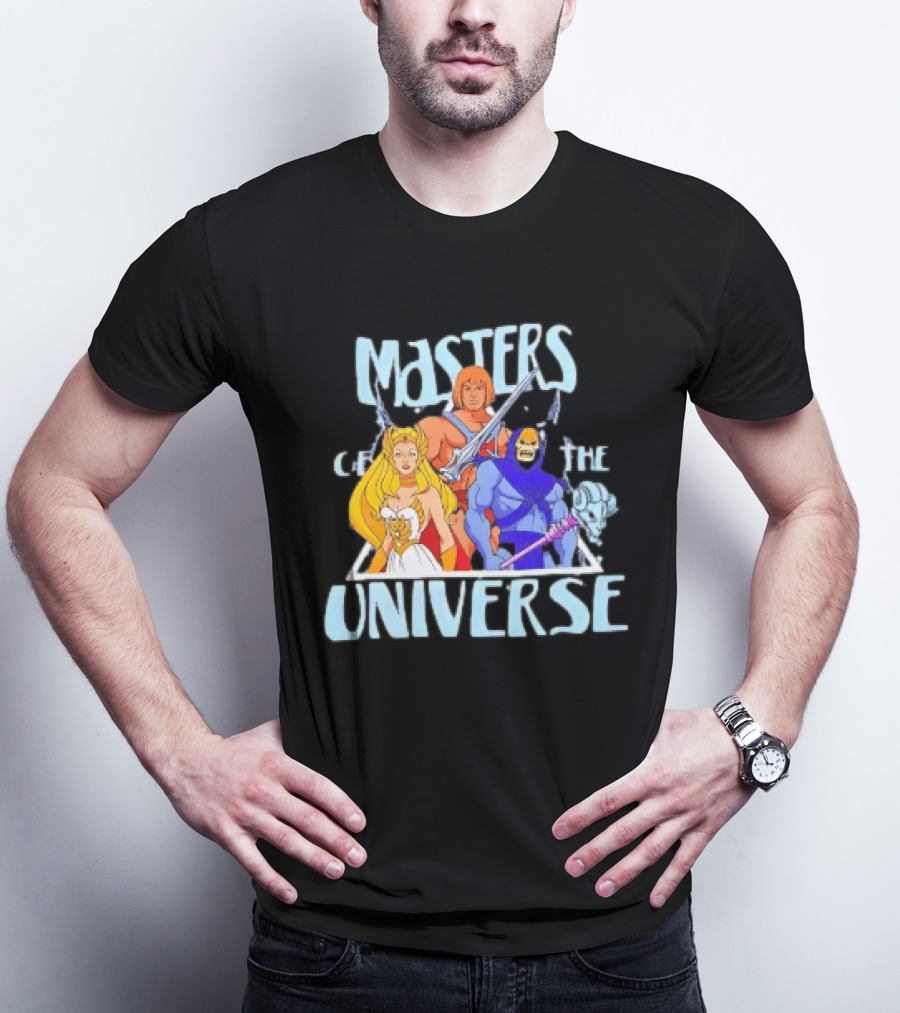 Masters Of The Universe He Man She Ra Skeletor Characters T-Shirt