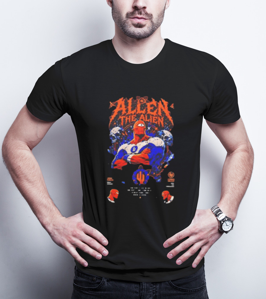 Allen The Alien Invincible Coalition Heroic Pledge To Justice T-Shirt