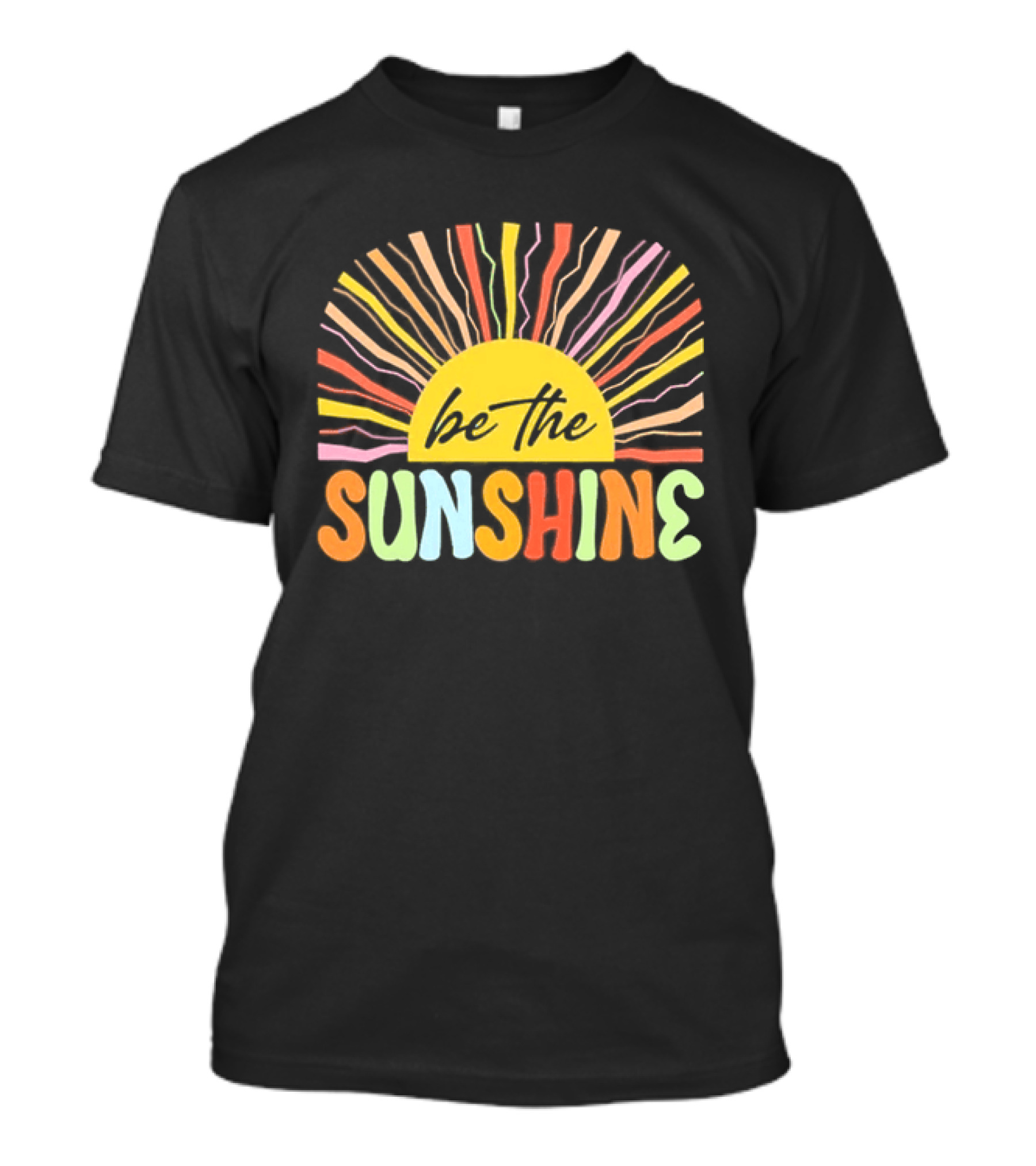 Be The Sunshine Colorful Summer Beach Vibes T-Shirt