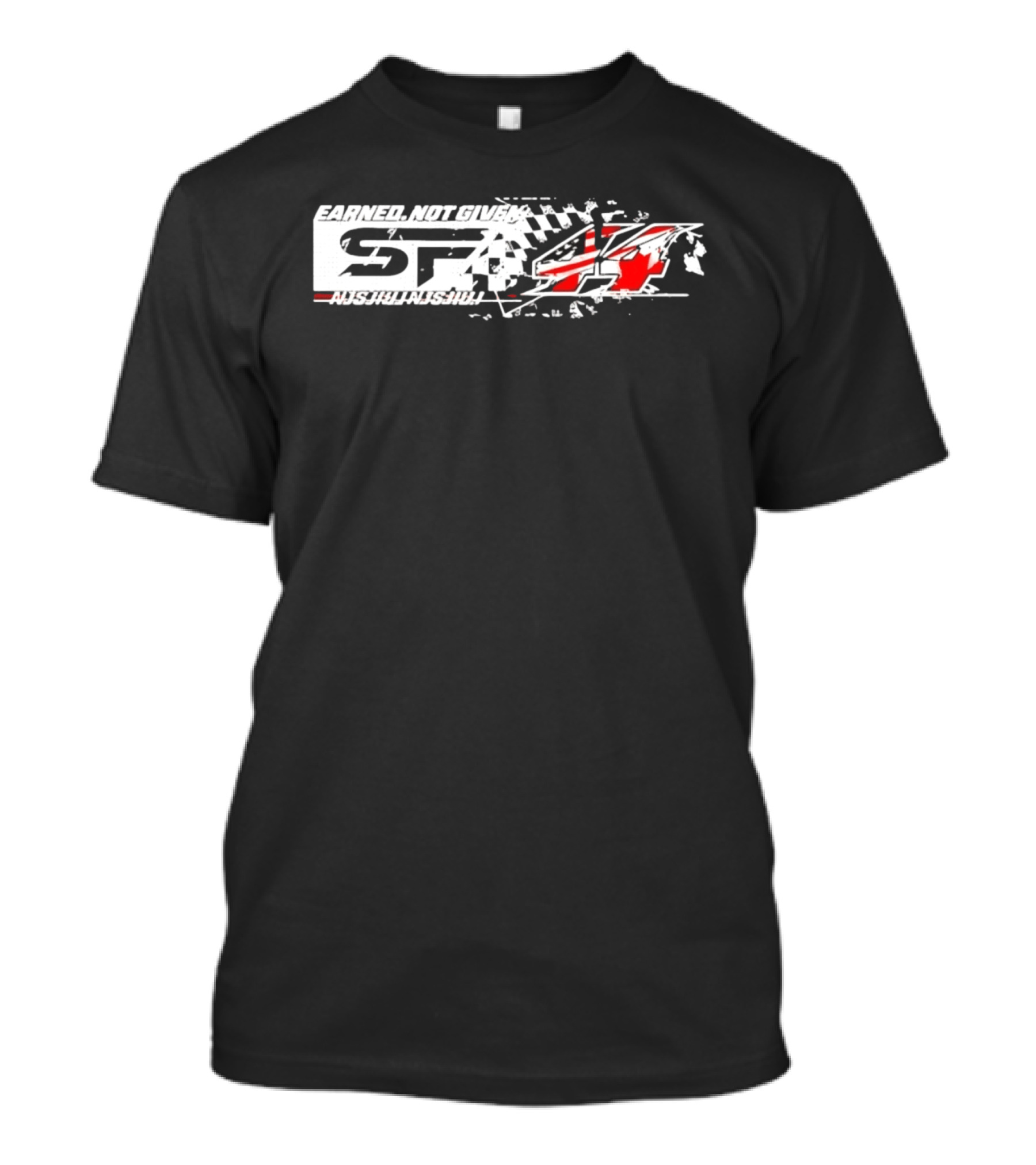 Earned Not Given STA 44 American Flag Nishikanshu Racing 2026 T-Shirt