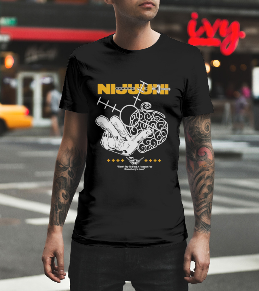 Nijuuni Trafalgar Law One Piece Don't Try To Find A Reason For Somebody's Love T-Shirt