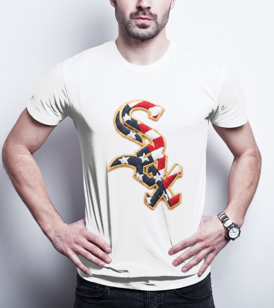 2026 White Sox Patriotic Stars Stripes 4th Of July T-Shirt