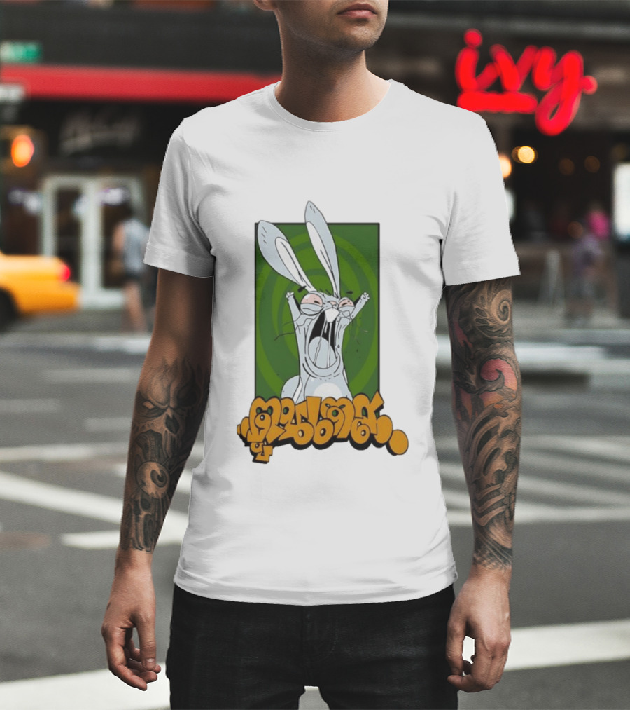Rabid Rabbit Bugs Bunny Cartoon T-Shirt