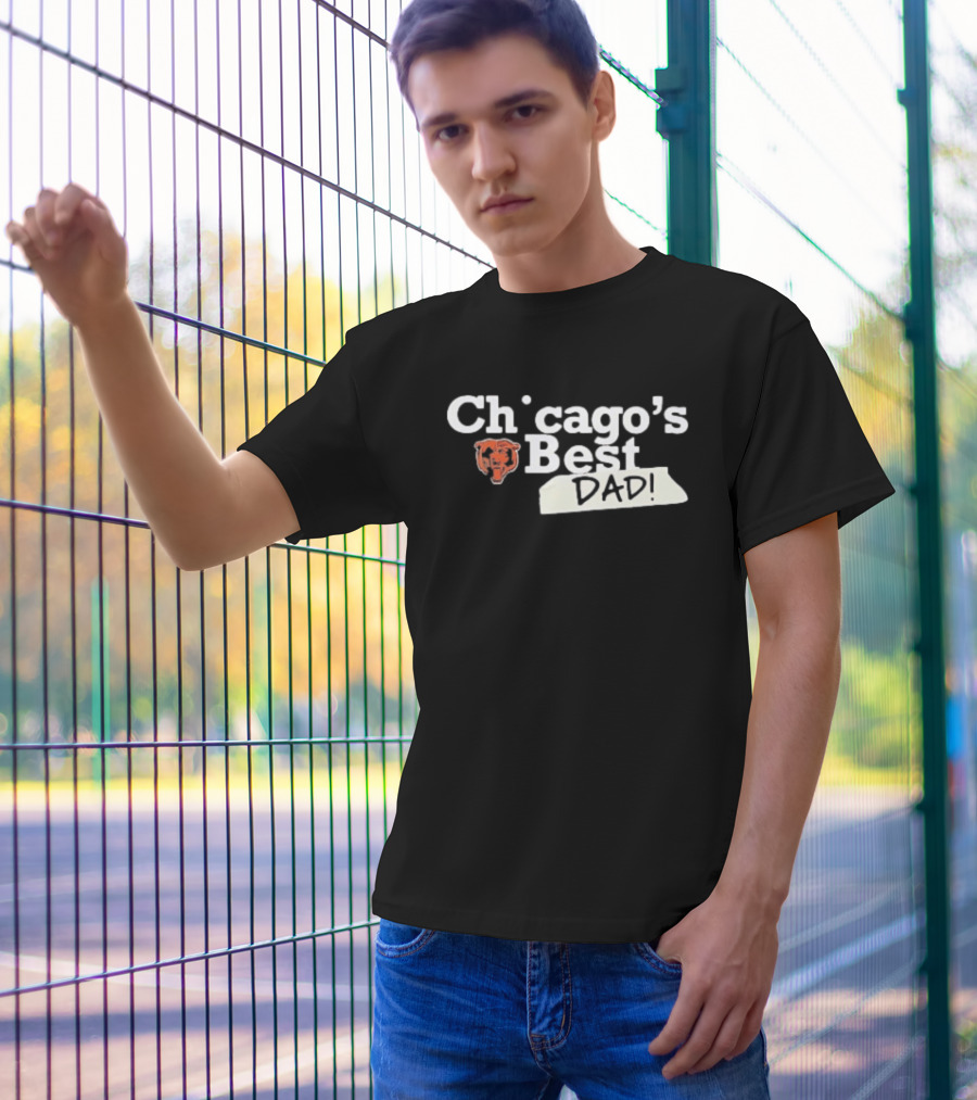 Chicago Bears Best Dad T-Shirt